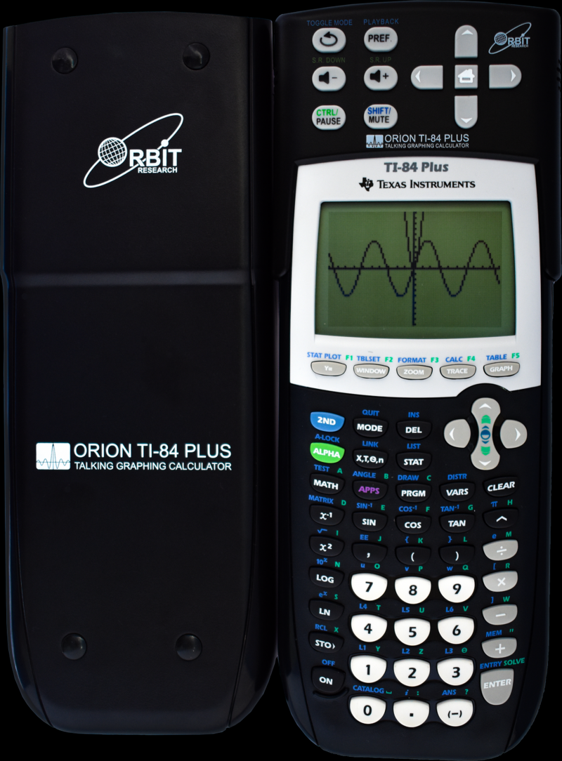 Orion TI-84 Plus – Talking Graphing Calculator – Orbit Research
