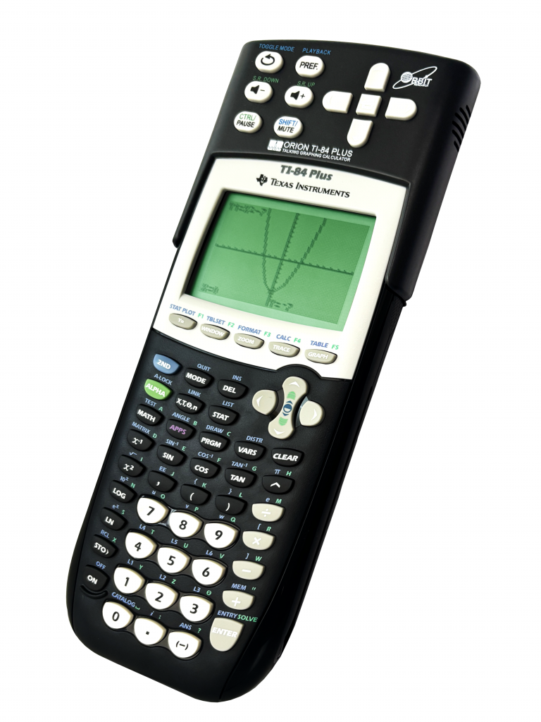 Orion TI-84 Plus – Talking Graphing Calculator – Orbit Research