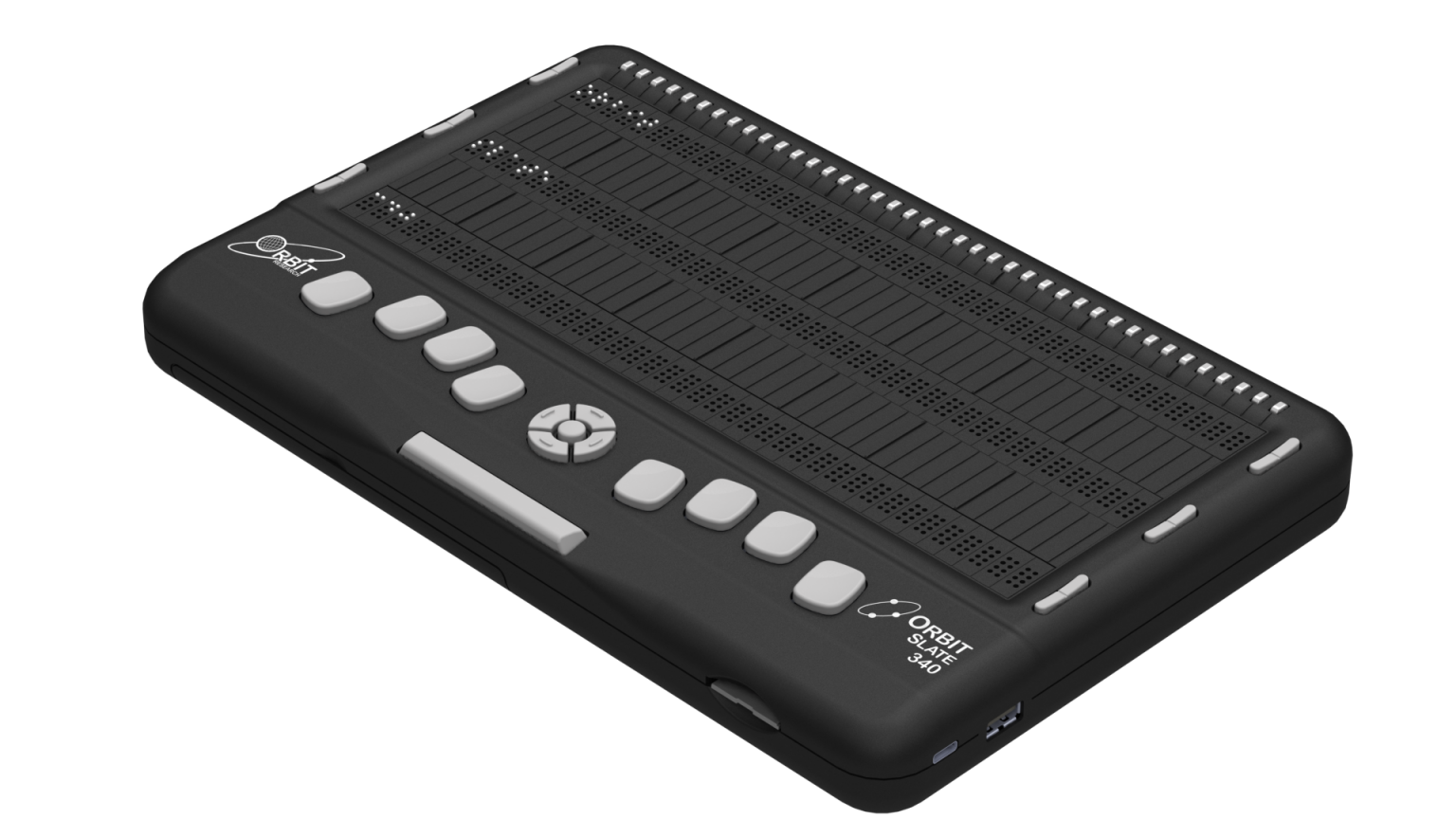 Orbit Reader 20 Plus – Braille Display, Book Reader and Note-taker. Includes an SD Card, Charger ...